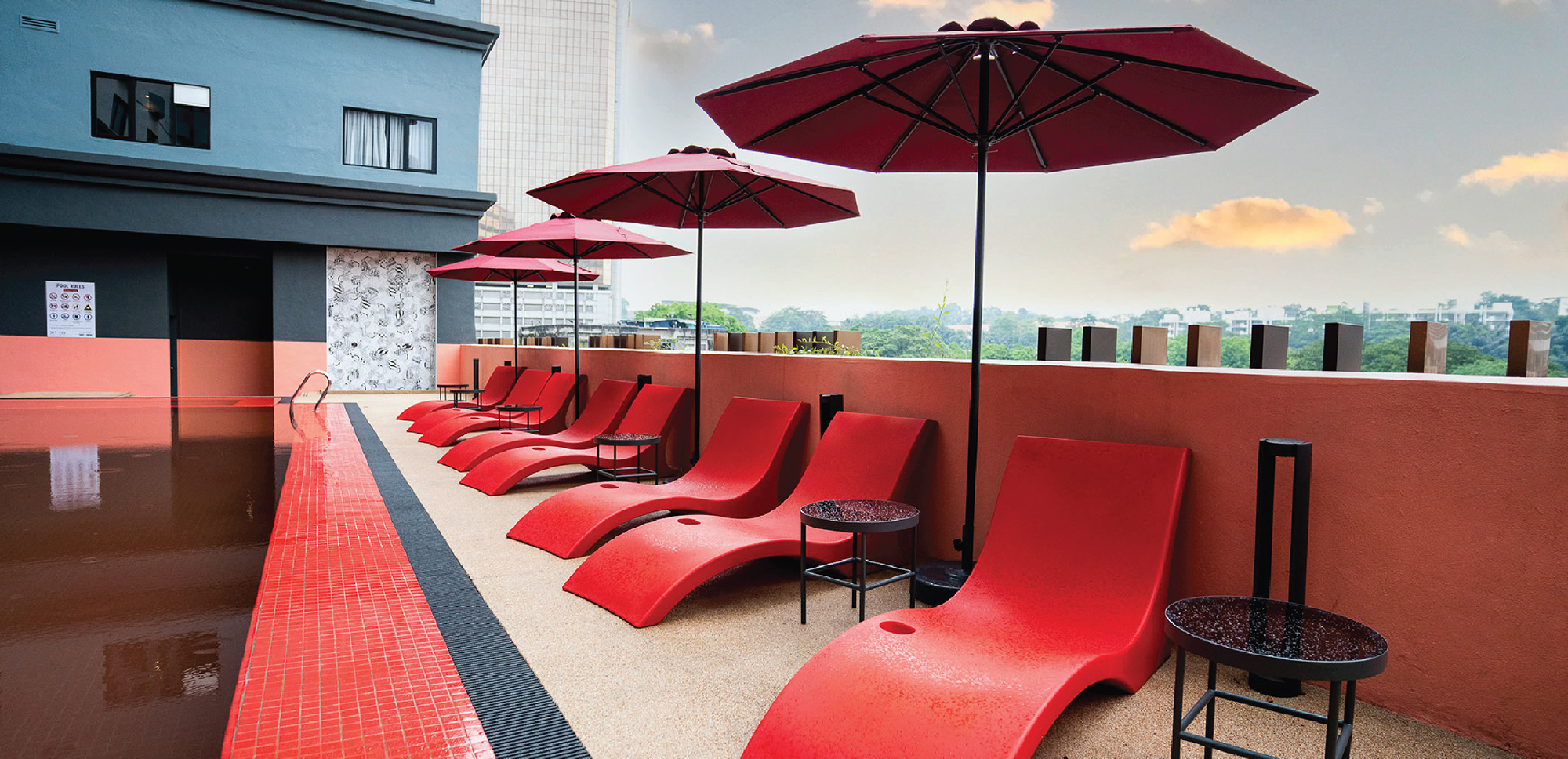 The Red Pool – STEG HOTEL – Stylish 4 Stars Boutique Hotel in KL City ...